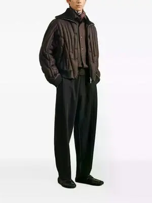 CROQUIS Relaxed-fit Curved-leg Trousers