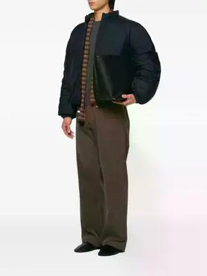 AMOMENTO Corduroy Straight-leg Trousers