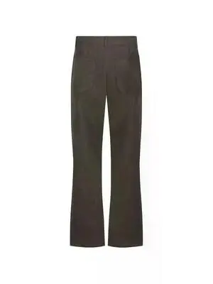 AMOMENTO Corduroy Straight-leg Trousers