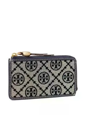 Tory Burch T Monogram Romy Zip Card Case