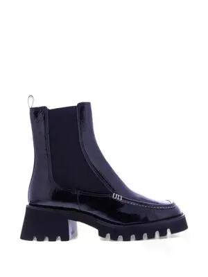 PONS QUINTANA Patent-leather Chelsea Boots