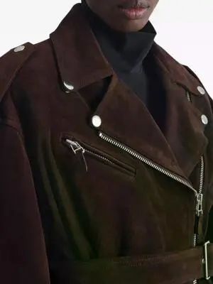 IRO PARIS Faithfull Belted Suede Jacket