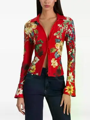 Alice + Olivia Freya Floral-print Shirt
