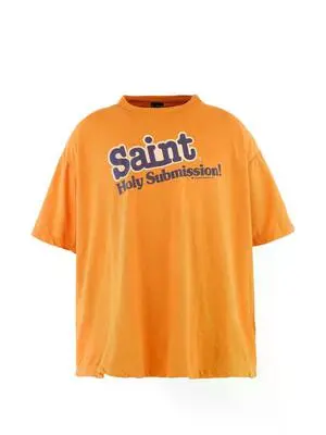 SAINT MXXXXXX Holy Submission Boxy T-shirt - Orange