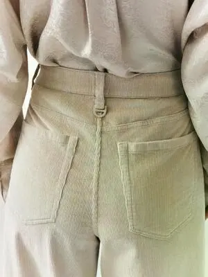 Marella Corduroy Wide-leg Trousers