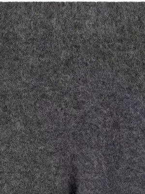 AMOMENTO Brushed-knit Culotte Trousers