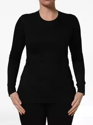 Dolce & Gabbana Crew-neck Long-sleeve Sweater - Black