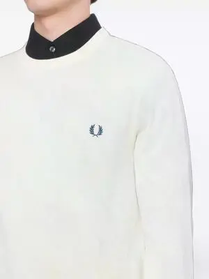 Fred Perry Embroidered-logo Sweater