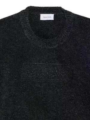 AMISH SUPPLIES Logo-embroidered Chenille Sweater