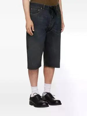 MAISON MARGIELA Drawstring-waist Denim Shorts