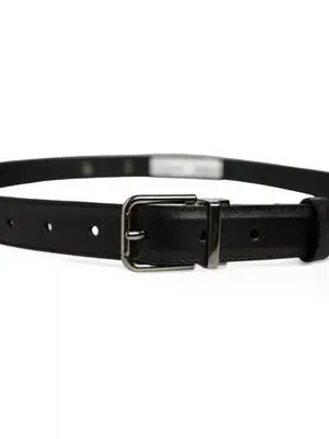 Dolce & Gabbana Leather Buckle Belt