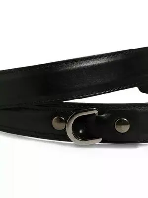 Dolce & Gabbana Leather Buckle Belt