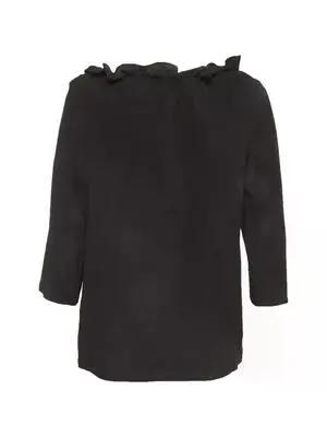 Prada 2023 Ruffle-trim Blouse