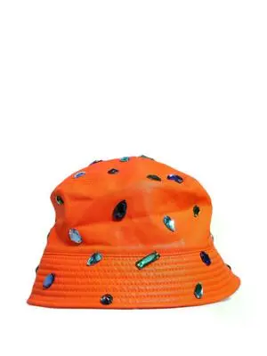 Dolce & Gabbana Crystal-embellished Bucket Hat