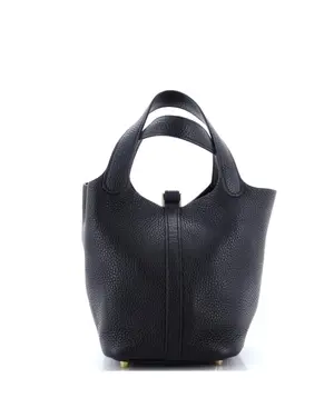 Hermès Pm Picotin Lock Bag Clemence