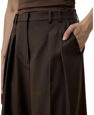 Lilysilk Washable Silk-wool Ankle Pant