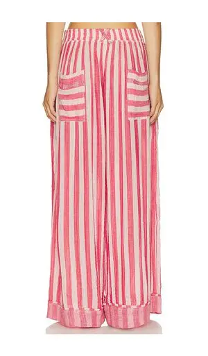 Free People X Intimately Fp One And Done Pj Pant In Red