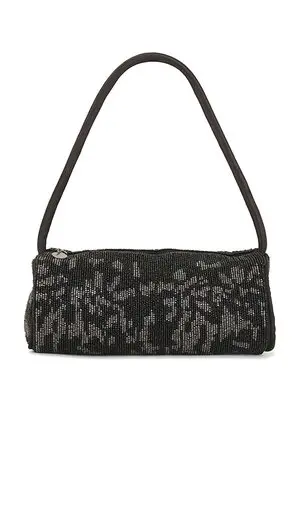 Free People Bailey Beaded Barrel Bag - Black