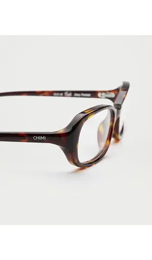Chimi Code Optical Eyeglasses In Brown
