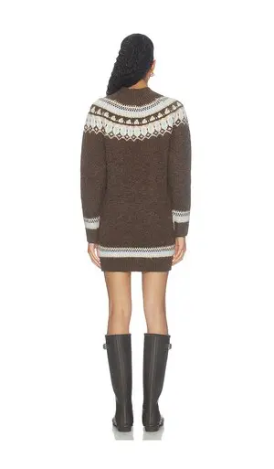 Heartloom Roxas Dress In Brown
