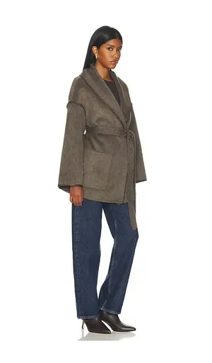 Heartloom Ruth Coat In Brown