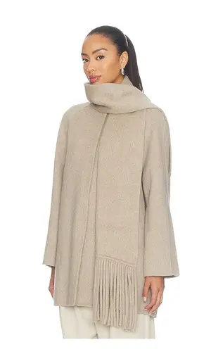 Heartloom Luka Coat In Light Grey