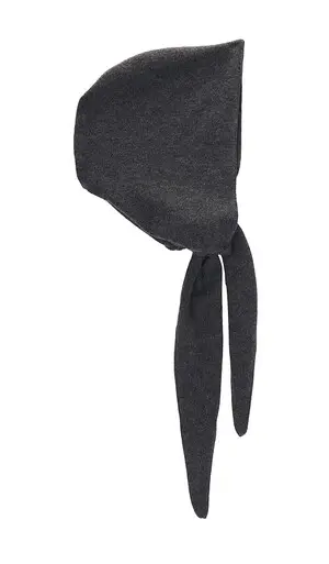 THE GARMENT Como Hood Scarf In Charcoal