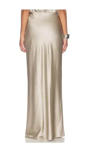 Veronica Beard Medina Skirt In Light Grey