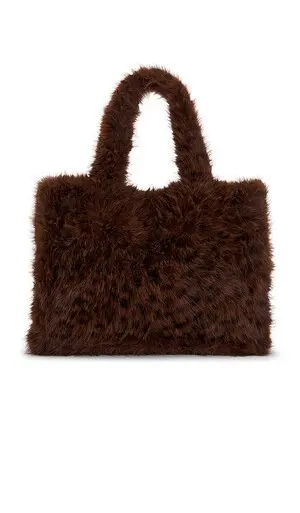 LAMARQUE Jade Leo Tote Bag In Brown - Brown Leopard