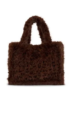 LAMARQUE Jade Leo Tote Bag In Brown