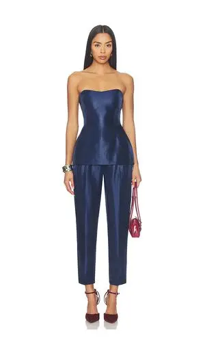Amanda Uprichard Audrey Top - Navy