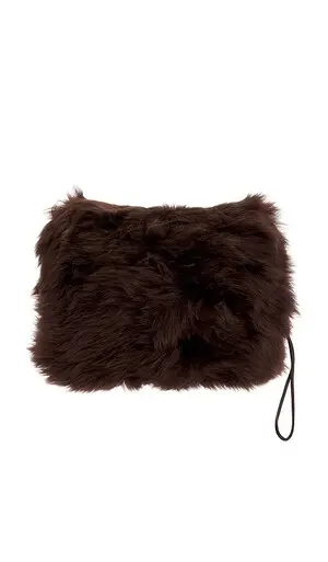 Mackage Viverra Pouch In Brown - Coffee