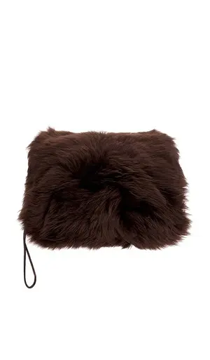 Mackage Viverra Pouch In Brown - Coffee