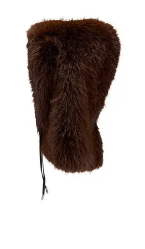 Adrienne Landau Julia Faux Fur Hat