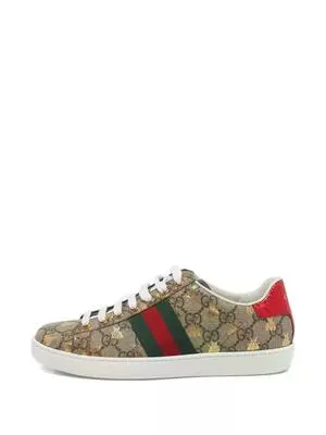 Gucci Ace Gg Supreme Sneakers - Neutrals