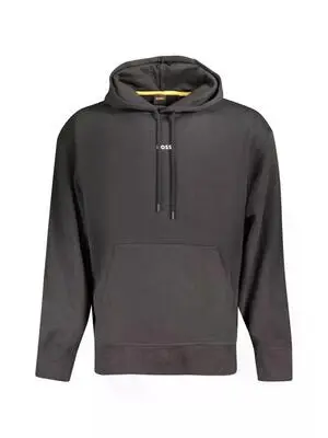 BOSS Parke Logo-print Hoodie - Grey