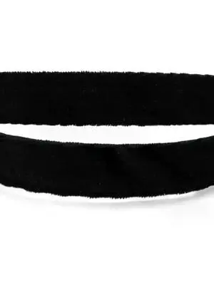 Dolce & Gabbana Velvet-effect Buckle Belt