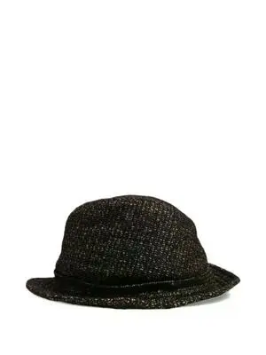 Dolce & Gabbana Tweed Fedora Hat