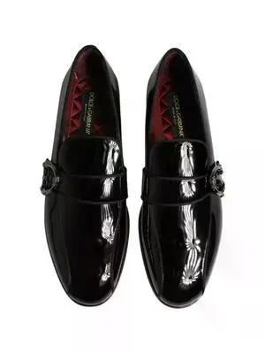Dolce & Gabbana Buckle-detail Loafers