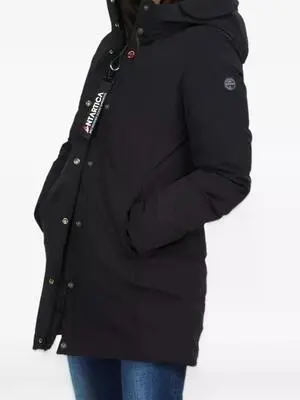 ANTARTICA Hooded Press-stud Jacket