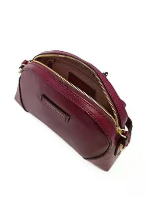 THE BRIDGE Rounded Leather Crossbody Bag