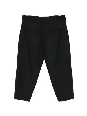 Plan C Belt-loops Palazzo Pants - Blue