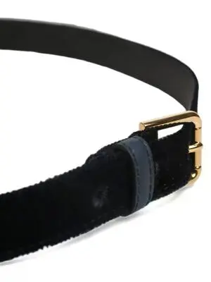 Dolce & Gabbana Velvet Buckle Belt