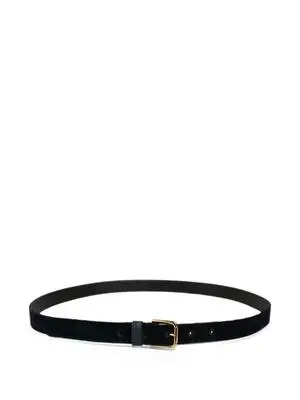 Dolce & Gabbana Velvet Buckle Belt - Blue