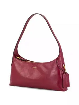 COACH Brooklyn 26 Leather Shoulder Bag - Red