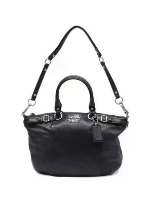 COACH Madison Sophia Leather Handbag - Black