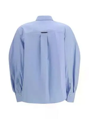 Brunello Cucinelli Bell-sleeve Cotton Shirt