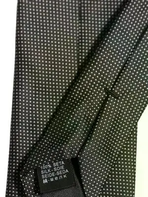 Dolce & Gabbana Micro Polka-dot Silk Tie