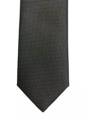 Dolce & Gabbana Micro Polka-dot Silk Tie
