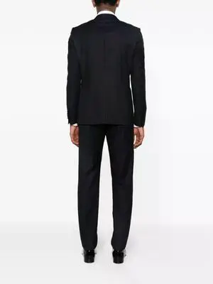 Tagliatore Double-breasted Suit - Black